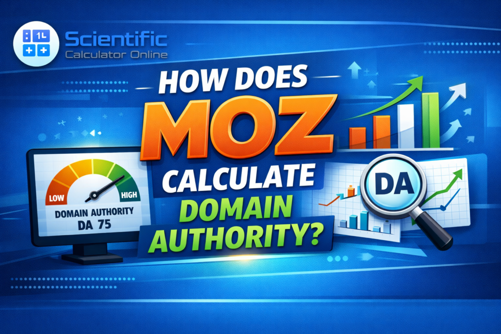 How Does Moz Calculate Domain Authority? Explained - Scientific ...
